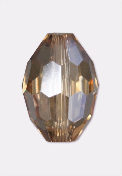 Olive Celebrity Crystal 13x10 mm light colorado x2 - Perles