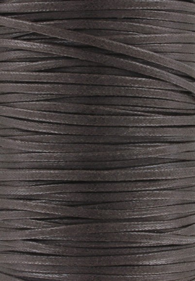 Coton ciré plat Haute Fantaisie 1.50x0.60 mm marron x 1m - Cotons cirés ...