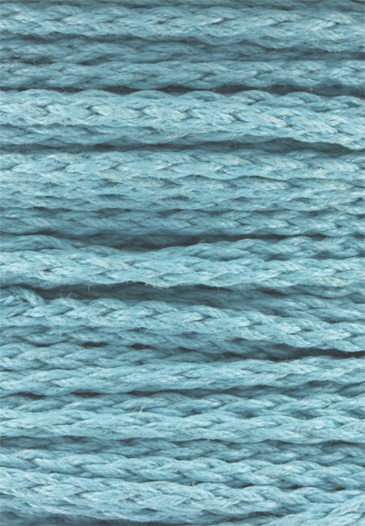 Coton ciré 5 brins Haute Fantaisie 4 mm turquoise x1m - Cotons cirés ...