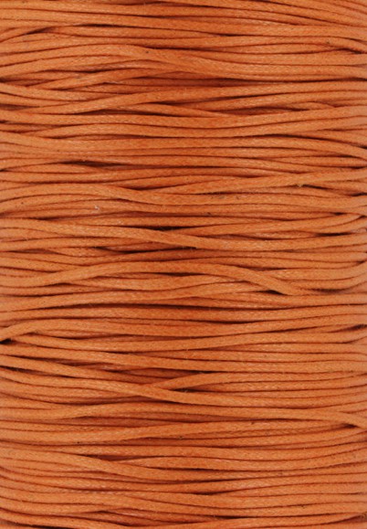 Coton ciré Haute Fantaisie 1.2 mm orange x1m - Cotons cirés Haute ...