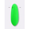 Bright Neon dagger 3x11 mm green x12 - Perles Bright & Dark Neon en ...