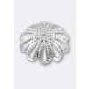 Coupelle 12 mm argent x2 - Coupelles - Apprêts Bijoux - Espace DIY